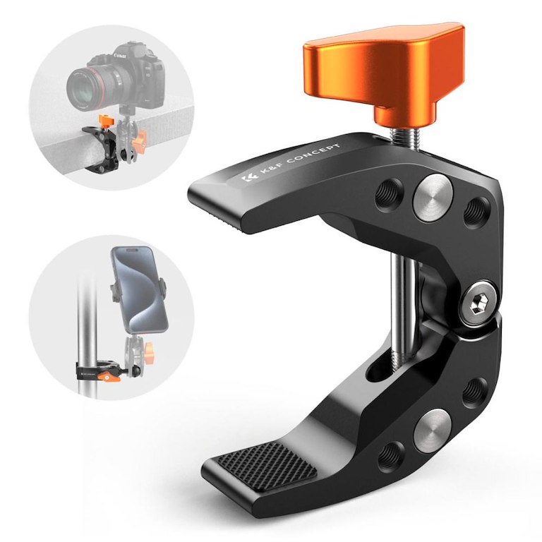 K&F Concept Super Clamp with 60mm Opening Design Ms15 KF31.081