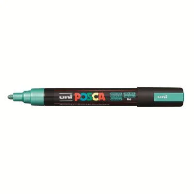 Marker Uni Posca - Metalik zeleni M6, 5M, 1.8-2.5 mm