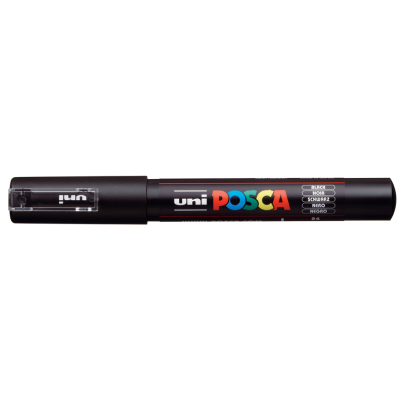 Marker Uni Posca - Crni 24, 0.7 mm