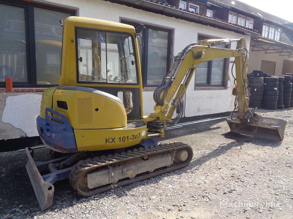 Kubota KX 101-3 Minibagger 3,5 T. hydr Grabenräumlöffel mini bager