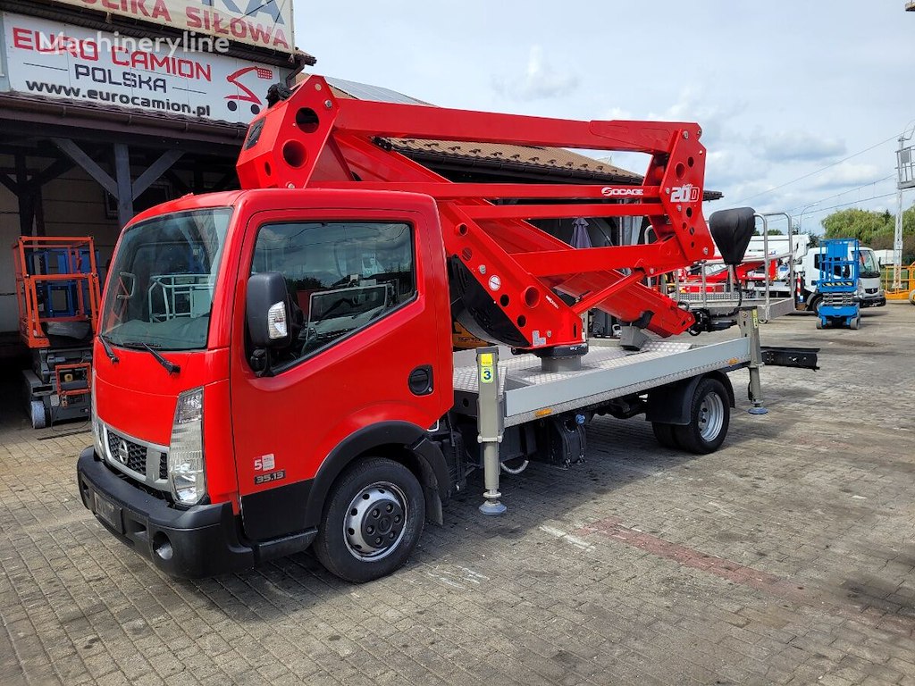 Nissan Cabstar NT400 - 20 m Socage 20D SPEED bucket truck boom lift auto dizalica s korpom