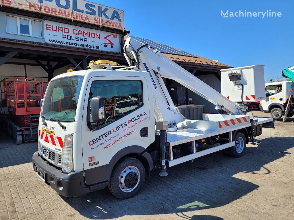 Nissan Cabstar NT400 - 16 m Multitel 160 ALU bucket truck boom lift auto dizalica s korpom