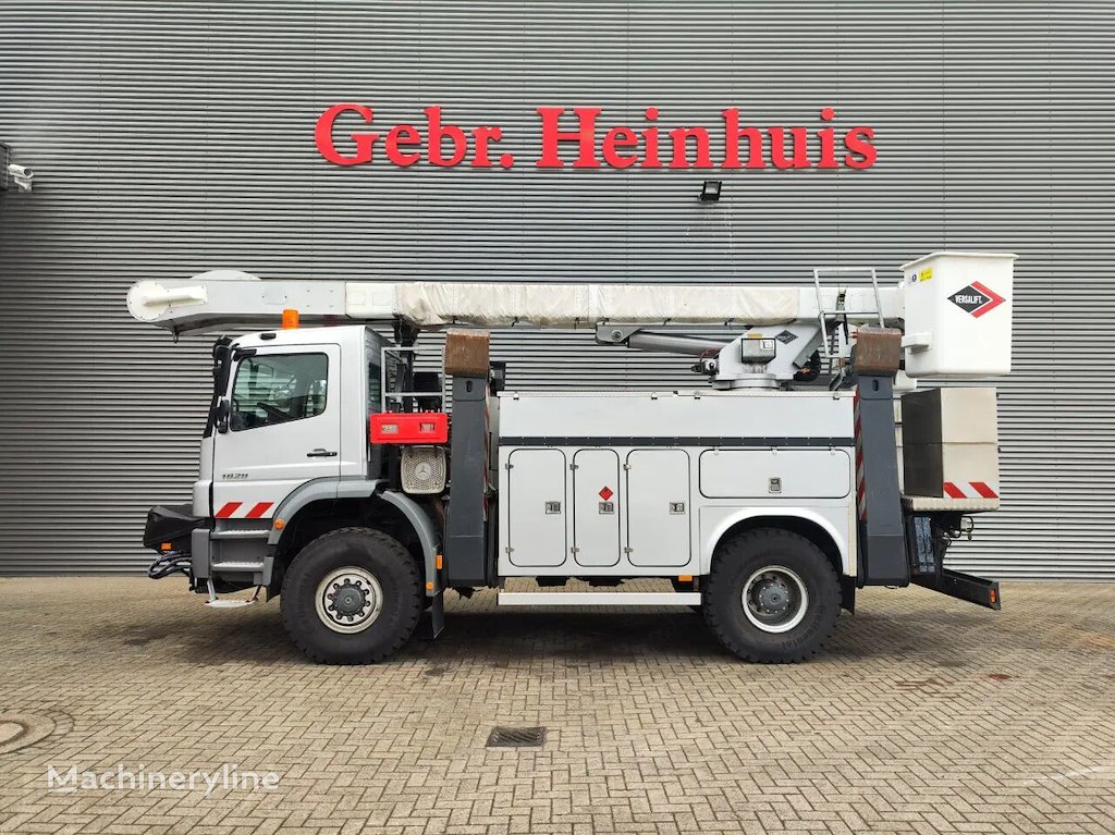 Versalift VO-355-MHI Winch 69 kV Mercedes Benz Axor 1824 4x4 Topcondition auto dizalica s korpom