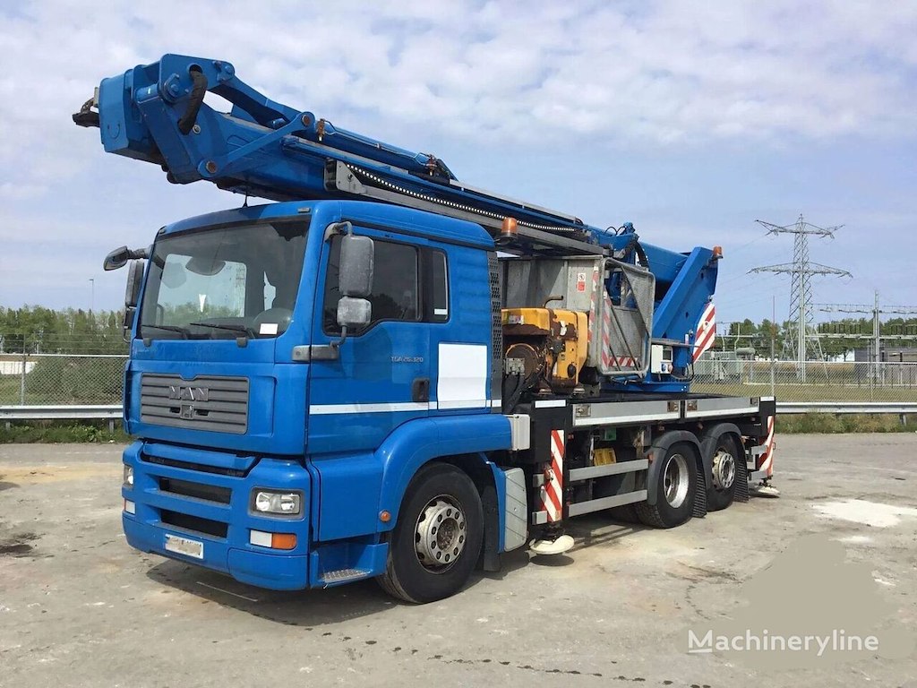 MAN OIL E STEEL EAGLE3526 auto dizalica s korpom