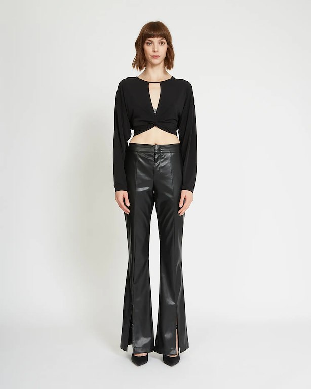SILVIAN HEACH Ženske pantalone GPA23026, Crne