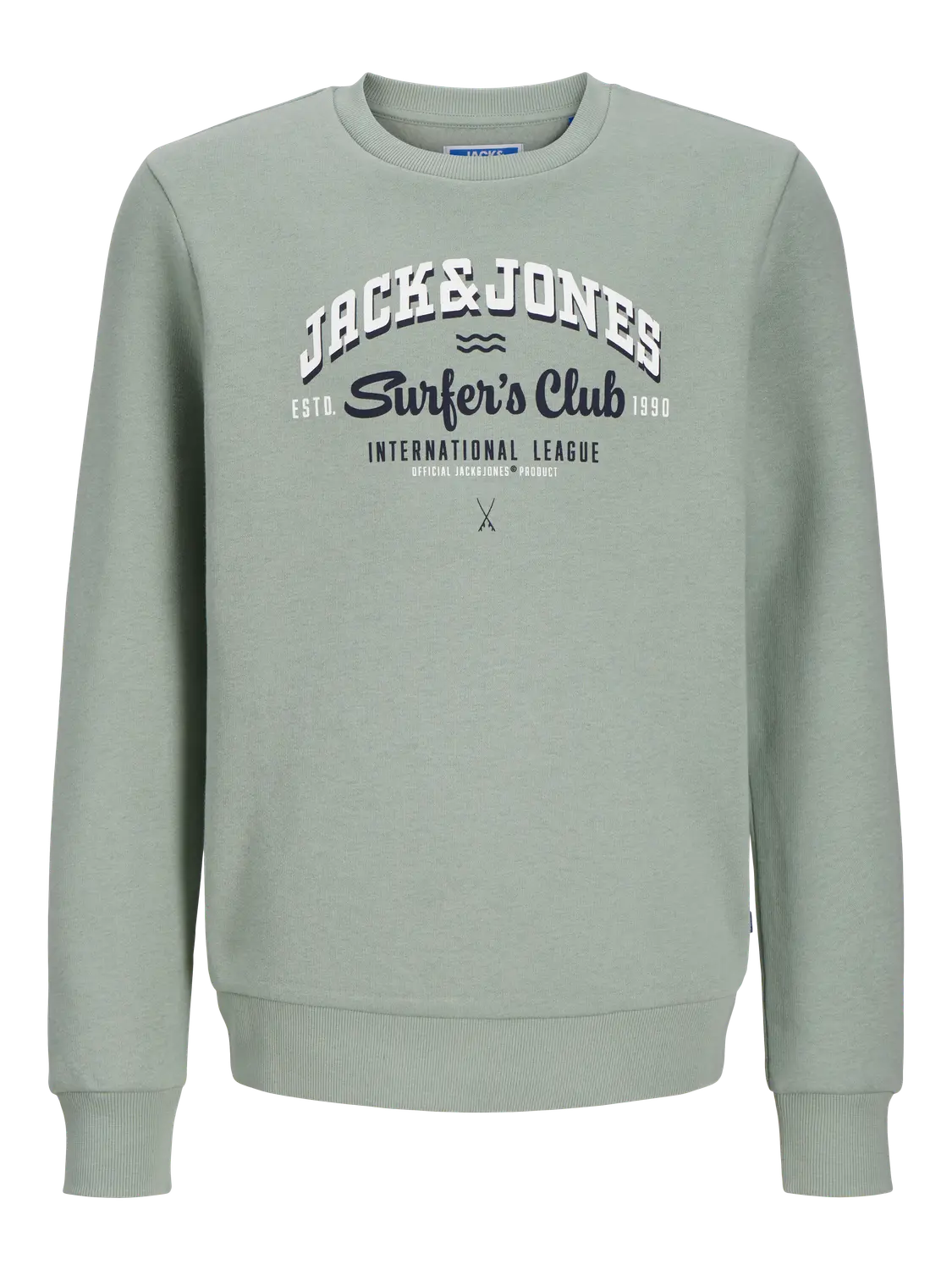 JACK & JONES JUNIOR Duks za dečake 12258841, Menta