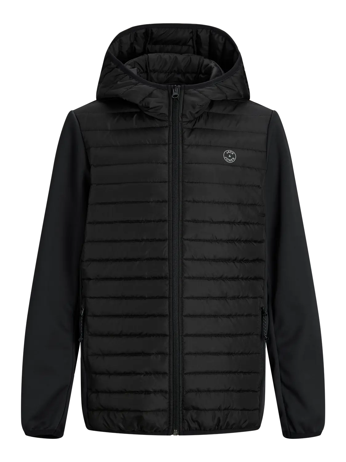 JACK & JONES JUNIOR Jakna za dečake 12182303, Crna