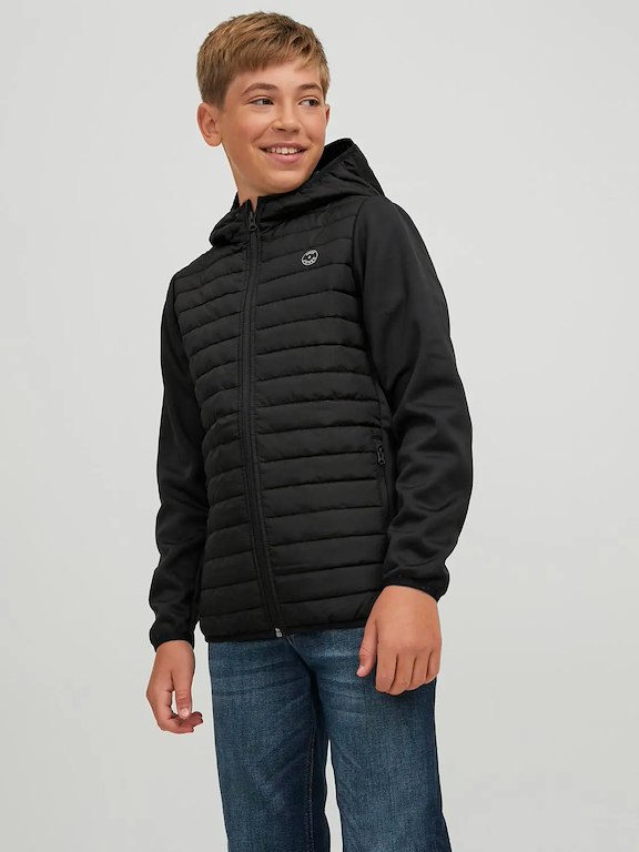 JACK & JONES JUNIOR Jakna za dečake 12182303, Crna