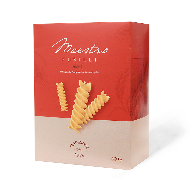 Testenina Fusilli Maestro 500g