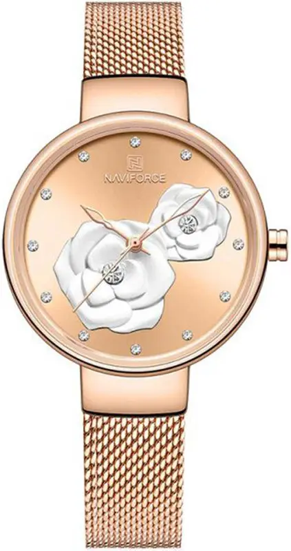 NAVIFORCE Ženski sat NF5013S, Rose Gold