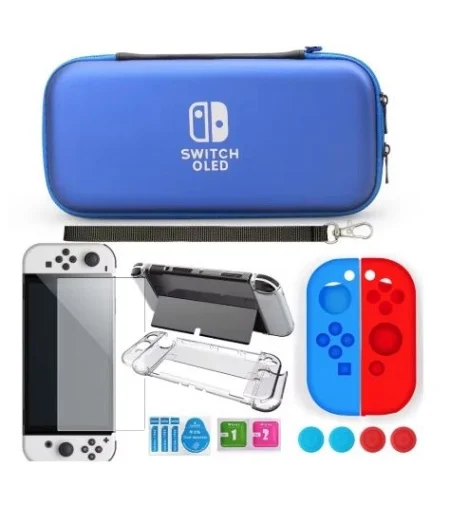 Nintendo Switch Oled Carrying Hard Case - Switch Oled Torbica/Futrola blue