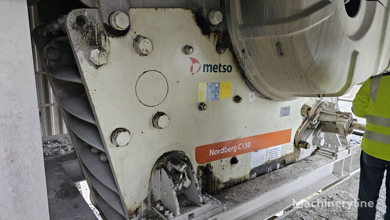 Metso Nordberg C150 čeljusna drobilica