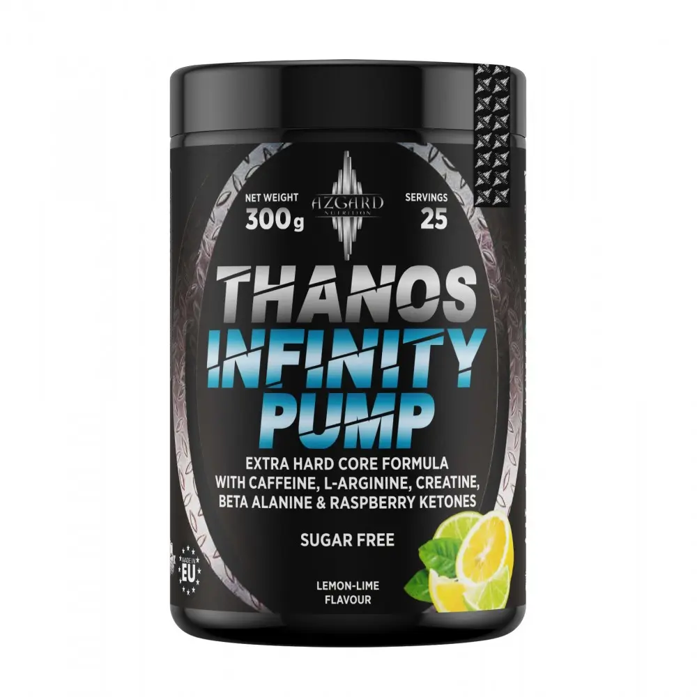 AZGARD NUTRITION Pre-Workout Thanos Infinity pump, Limun i limeta, 300g