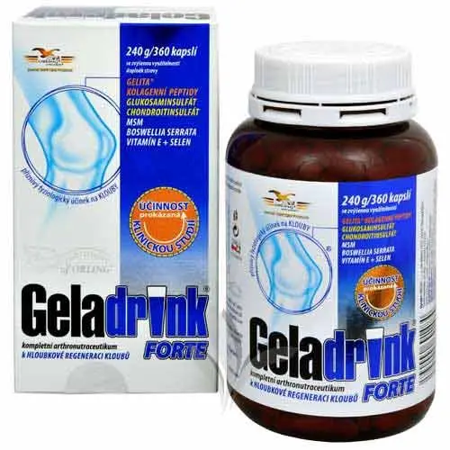 Geladrink Forte Preparat za zglobove, 360 kapsula