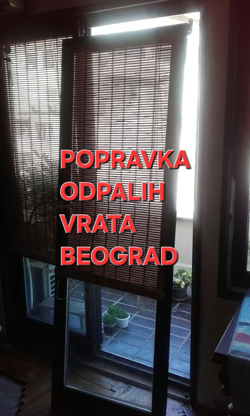 Drvena stolarija popravka BEOGRAD