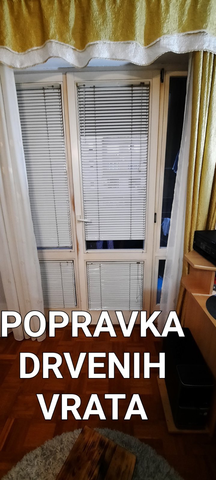 Popravka drvenih prozora i restauracija