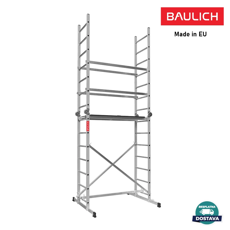 BAULICH Skela Hector Basic 4m – Aluminijumska