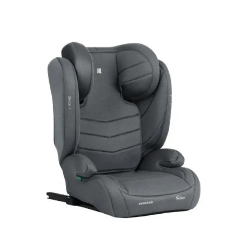 KIKKA BOO Autosedište I-Stand I-SIZE ISOFIX, 100-150 cm, Tamnosivo