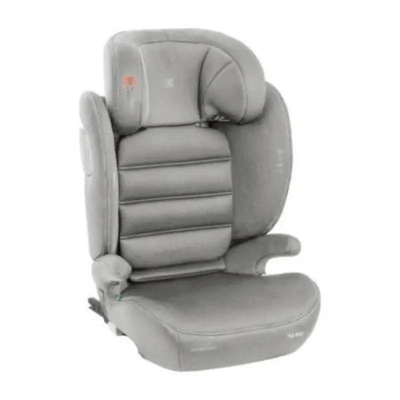 KIKKA BOO Autosedište I-Track I-SIZE ISOFIX, 100-150 cm, Svetlosivo