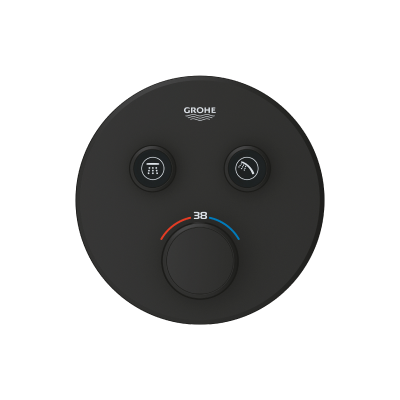 Grohe Grohtherm Smartcontrol termostatski mešač sa dve funkcije Phantom Black 29507KF0