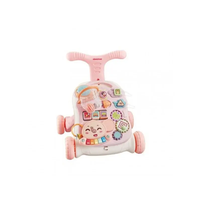 KIKKA BOO Guralica Play & Grow 2in1, Roze