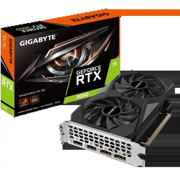 GIGABYTE Grafička karta GeForce RTX 3050 WINDFORCE 6GB