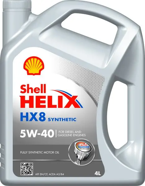 Shell Helix HX8 5W40 Motorno ulje, 4l