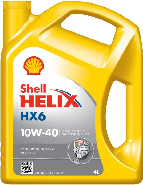 Shell Helix HX6 10W40 Motorno ulje, 4l