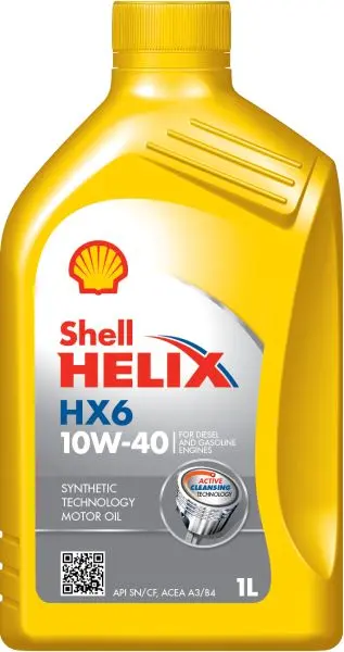 Shell Helix HX6 10W40 Motorno ulje, 1l