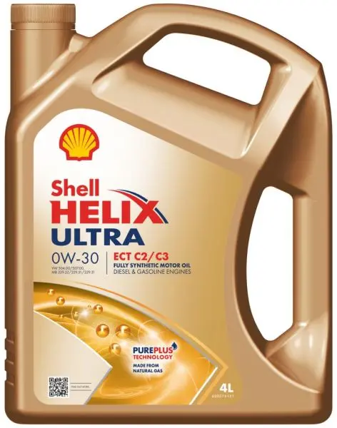 Shell Helix Ultra ECT C2/C3 0W30 Motorno ulje, 4l