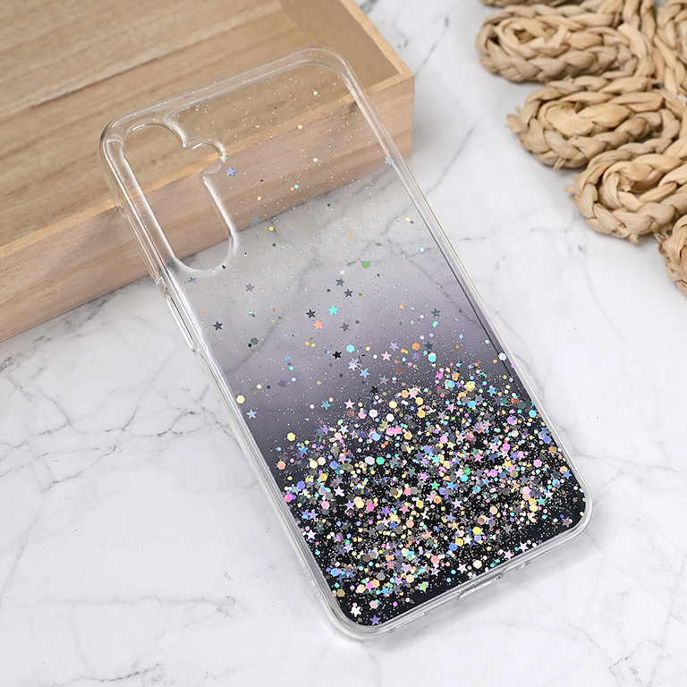 Maska(futrola) Silikonska Glitter za Samsung A165B Galaxy A16 5G crna