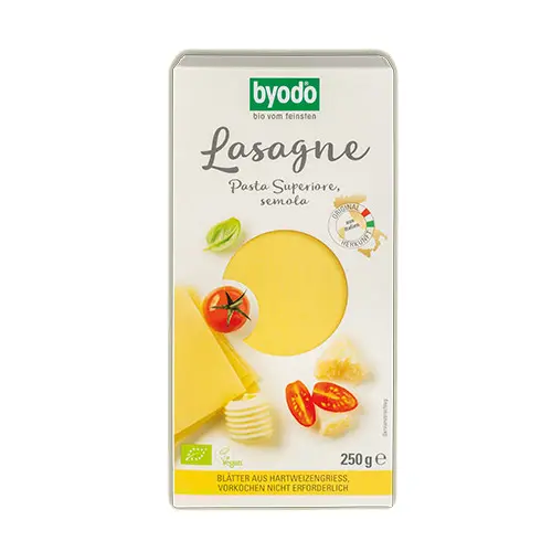 BIODO Organic griz lazanje - 250 g.