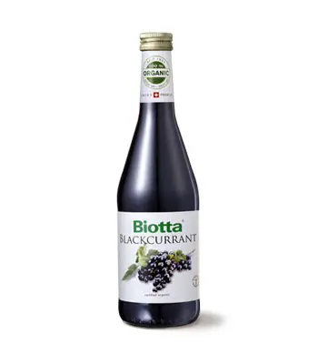 BIOTTA Organski sok od crne ribizle - 500 ml.