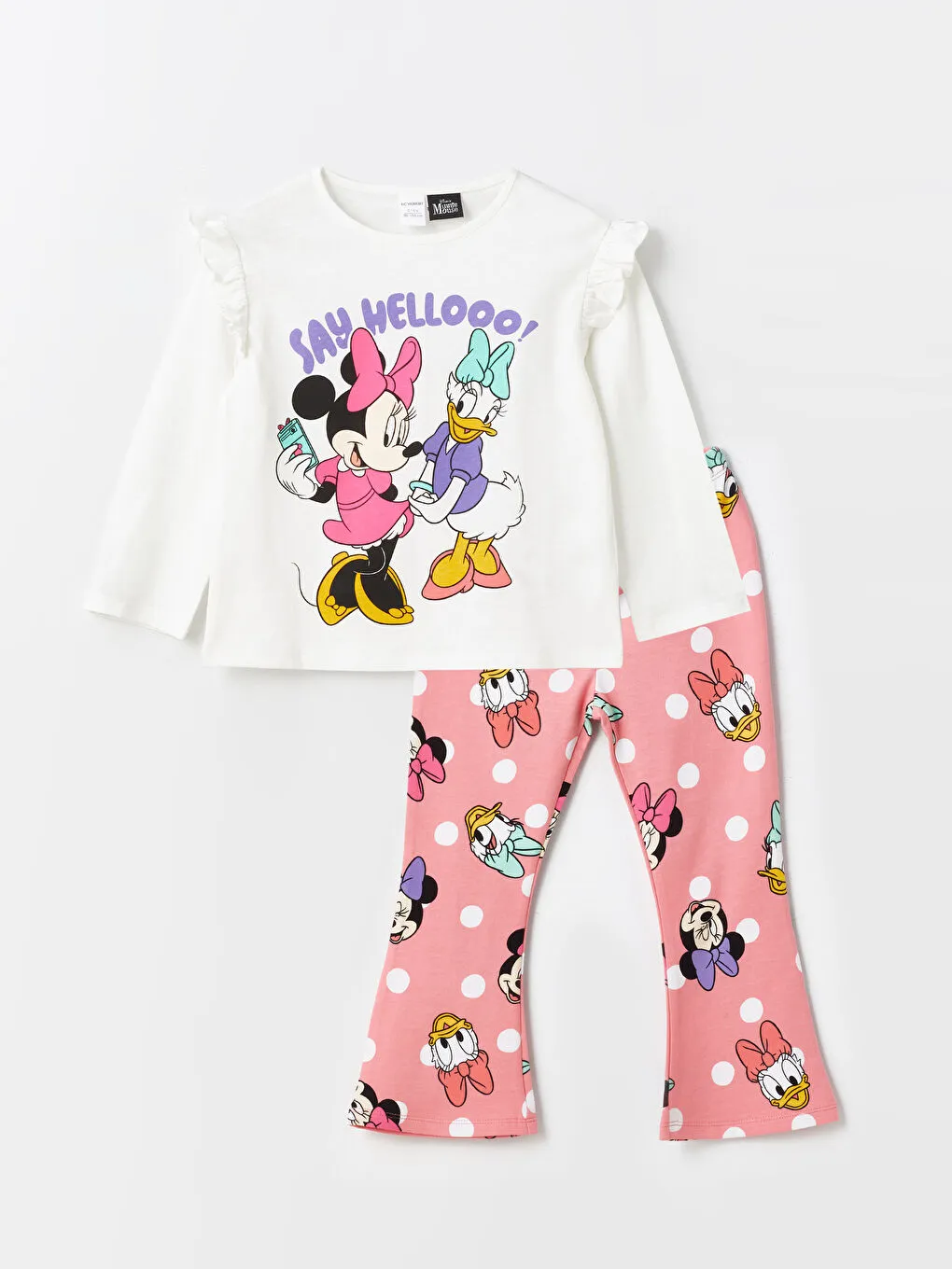 LC WAIKIKI Minnie Mouse komplet Dukserica i helanke