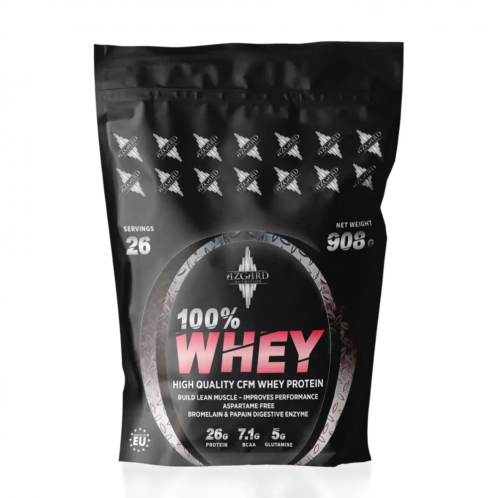 AZGARD NUTRITION Whey protein, Tofi karamela, 908g