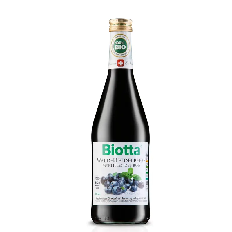 BIOTTA Organski sok, Borovnica, 500ml