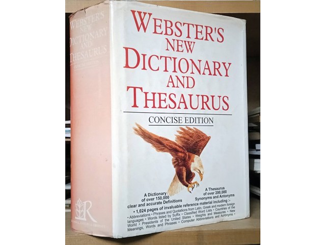 Websters new dictionary and thesaurus