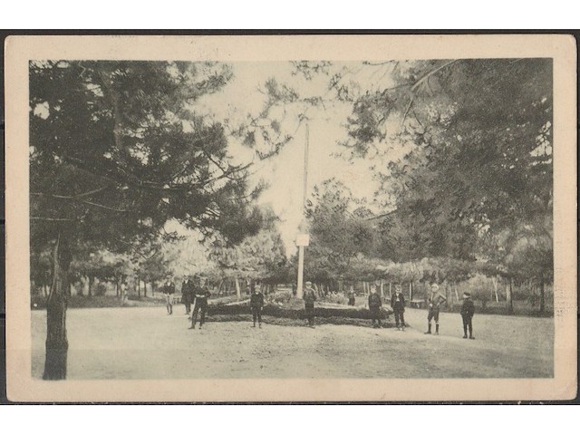 Kragujevac - gornji park 1924