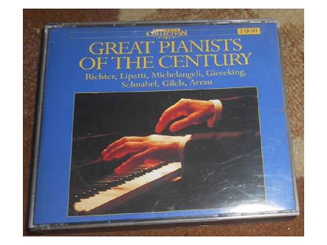 Great Pianists Of The Century 2xCD