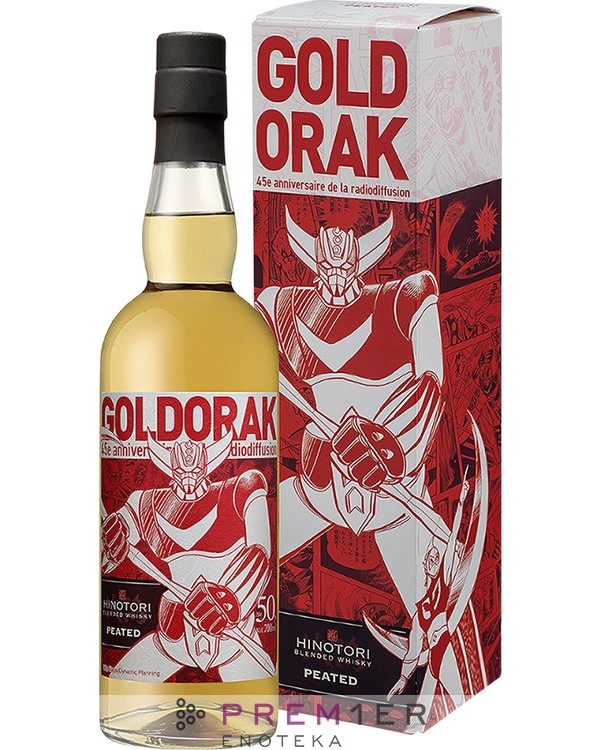 Hinotori Goldorak Red Peated Blended Whisky 0.70l