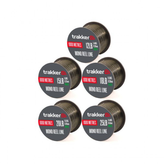 TRAKKER NAJLON MONO REEL 1000M 0,43MM