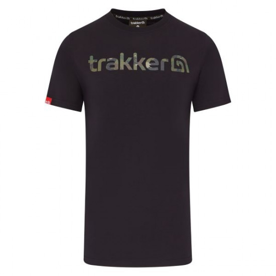 TRAKKER MAJICA CR LOGO BLACK CAMO XL