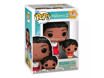 Funko POP! &amp; Buddy: Moana 2 - Moana w/Simea