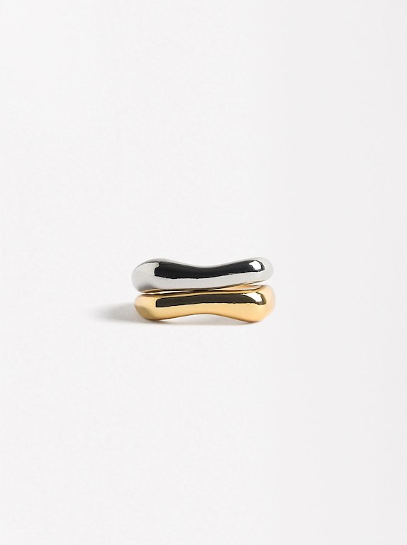 Set Of Bicolor Square Rings