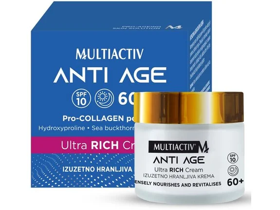 Multiactiv Izuzetno hranljiva krema 60 + 50 ml Anti Age