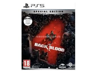 PS5 Back 4 Blood Steelbook Special Edition - Day One Edition