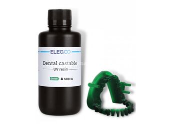 Resin Elegoo Dental Castable UV 0.5kg - Green