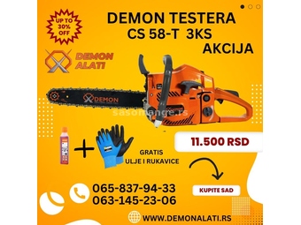 Motorna testera DEMON 3ks CS-58T ORIGINAL