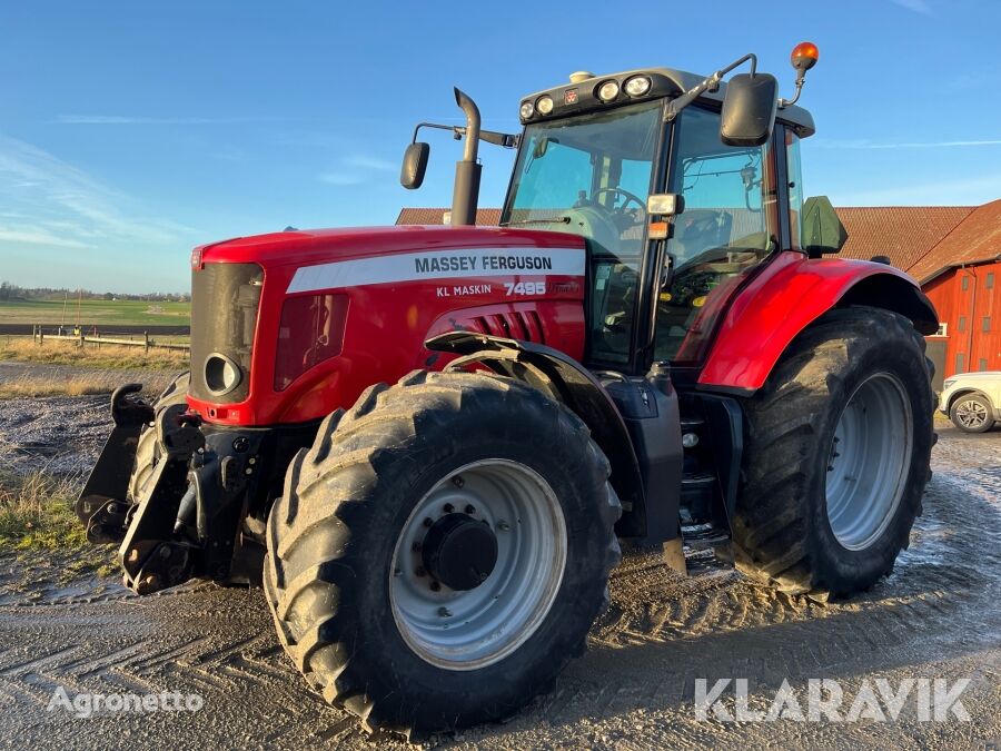 Prodaje se Massey Ferguson 7495 Dyna-VT traktor točkaš na aukciji