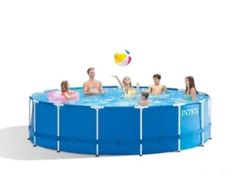 Bazen Intex 4.57X1.22 CM Metal FRAME POOL SET